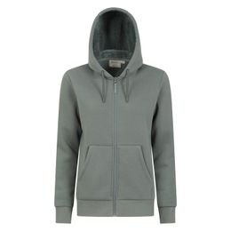 Mountain Warehouse Damen/Damen Dalton Sherpa gef&uuml;ttert Full Zip Hoodie (Khaki Gr&uuml;n)