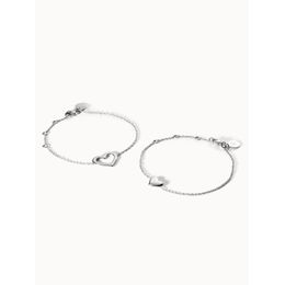 PURELEI Radiant Love Armband Set, verstellbare L&auml;nge