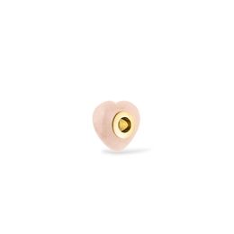 PURELEI LEI Rosequarz Heart Charm