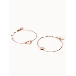 PURELEI Radiant Love Armband Set, verstellbare L&auml;nge