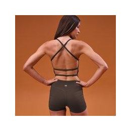 Myprotein MP Damen Tempo Open Back Vest &ndash; Kakao - XL