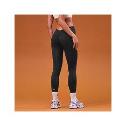 Myprotein MP Damen Tempo Leggings mit umklappbarem Bund &ndash; Schwarz - L