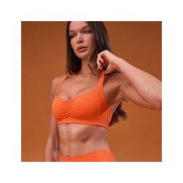 Myprotein MP Damen Tempo Scrunch Sport-BH Minimal &ndash; Sunset - XL