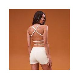 Myprotein MP Damen Tempo Tank-Top mit offenem R&uuml;cken &ndash; Coconut - XXL