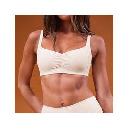 Myprotein MP Damen Tempo Scrunch Minimal Sport-BH &ndash; Coconut - S
