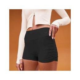 Myprotein MP Damen Tempo Side Scrunch Booty Shorts &ndash; Schwarz - XXL