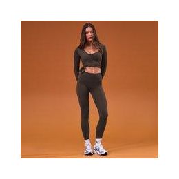 Myprotein MP Damen Tempo Wickel-Top &ndash; Kakao - L