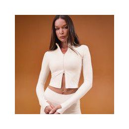 Myprotein MP Damen Tempo Cropped Jacke &ndash; Coconut - L
