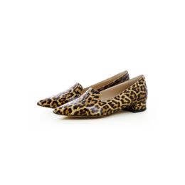 Evita FRANCA Damen Slipper - Lackleder Leo - 39