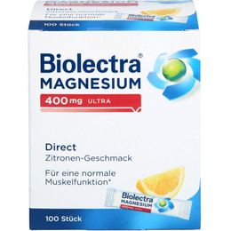HERMES Arzneimittel Biolectra Magnesium 400 mg ultra Direct Zitrone 100 St