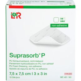 Lohmann & Rauscher Suprasorb P PU-Schaumv.nicht klebend 7,5x7,5cm ste 10 St