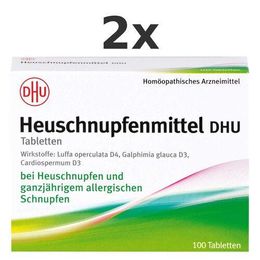 DHU-Arzneimittel 2x Heuschnupfenmittel Dhu Tabletten Set 100 St