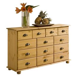 Idimex Apothekerkommode, Kiefer, Kiefer, Holz, Kiefer, Vintage, 117x73x35 cm, FSC Mix, Wohnzimmer, Kommoden & Sideboards, Kommoden