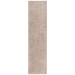 Snapstyle Hochflor, Taupe, Textil, 100x400 cm, Teppiche & B&ouml;den, Teppiche, Teppichl&auml;ufer