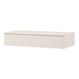 Beautysofa Konsolentisch, Kaschmir, Holzwerkstoff, 1 Schubladen, 83x17x38 cm, Wohnzimmer, Wohnzimmertische, Konsolentische