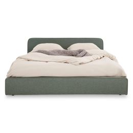 Idimex Polsterbett, Gr&uuml;n, Textil, Mode, 140x200 cm, Schlafzimmer, Betten, Polsterbetten