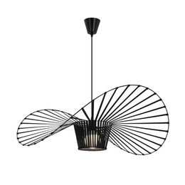 Nettlife Pendelleuchte, Schwarz, Metall, 80x150x80 cm, Lampen & Leuchten, Innenbeleuchtung, H&auml;ngelampen, Pendelleuchten