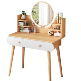 Rexo Schminktisch,, Braun, Holzwerkstoff, 40x120x80 cm, Schlafzimmer, Schminktische