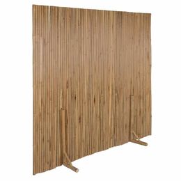 vidaXL Bambuszaun, Braun, Naturmaterialien, Rechteckig, 180x170 cm, Sonnen- & Sichtschutz, Sichtschutz Garten, Sichtschutzz&auml;une