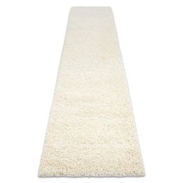 RUGSX Teppich, Creme, Textil, Rechteckig, 60x200 cm, Teppiche & B&ouml;den, Teppiche, Hochflorteppiche & Shaggys