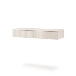 Beautysofa Konsolentisch, Kaschmir, Metall, 2 Schubladen, 100x17x38 cm, Wohnzimmer, Wohnzimmertische, Konsolentische