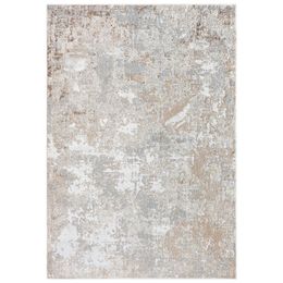 Mazovia Teppich, Beige, Textil, Abstrakt, Rechteckig, 80x150 cm, Oeko-Tex&reg; Standard 100, Teppiche & B&ouml;den, Teppiche