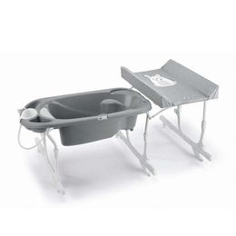 Cam il Mondo del Bambino S.p.A. Baby-Badewanne, Grau, Kunststoff, 78x140 cm, Pflegen, Baden, Babybadewannen