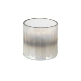 H&ouml;ffner Windlicht wei&szlig; Glas Ma&szlig;e (cm): H: 9,52 &Oslash;: 10.16 &raquo; H&ouml;ffner