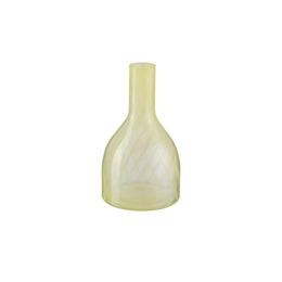 HOME STORY Vase gelb Glas Ma&szlig;e (cm): H: 21,5 &Oslash;: 12 &raquo; H&ouml;ffner