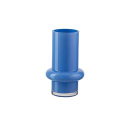 HOME STORY Vase blau Glas Ma&szlig;e (cm): H: 20 &Oslash;: 12 &raquo; H&ouml;ffner