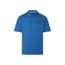 Maerz Muenchen Herren Poloshirt "Maerz Muenchen 648000 Poloshirt Herren Bekleidung"blau, Gr. 52, 100% Baumwolle, Shirts