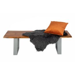Sitzbank ESRA / 140 cm / U-Gestell Silber
