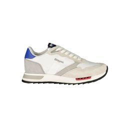 Blauer Wei&szlig;er Polyester Herren-Sneaker