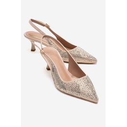 Nella Verzierter Slingback Spitzer Zehenbereich Pumps (Damen)