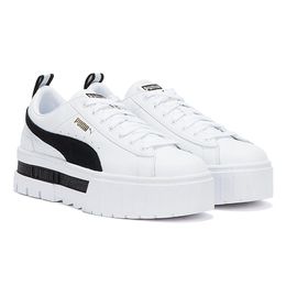 Puma Mayze Damen Wei&szlig; / Schwarz Sneakers