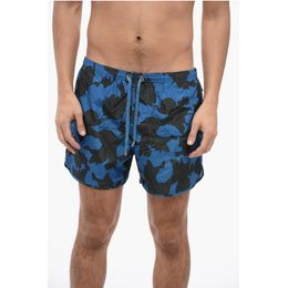 Neil Barrett BADESHORTS MIT AUFF&Auml;LLIGEN BLUMEN