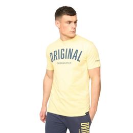 CrossHatch - "Kensby" T-Shirt f&uuml;r Herren (Gelb)