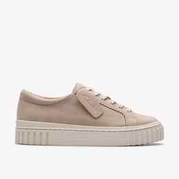 Clarks Mayhill Walk Sand Nubuk Sneakers