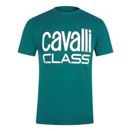 Gr&uuml;nes T-shirt Der Marke Cavalli Class