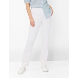 Damen Bequeme Jeans "Style CARINA FUN"wei&szlig;, Gr. 26, RAPHAELA BY Brax, Denim/Jeans, 54% Baumwolle, 37% Lyocell, 6% Elastomultiester, 3% Elasthan, Jeans