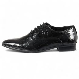 Klassische Oxford-Derby-Schn&uuml;rschuhe f&uuml;r Herren in Schwarz