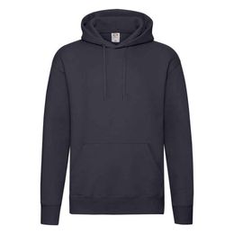 Fruit of the Loom - "Premium" Kapuzenpullover f&uuml;r Herren (Marineblau)