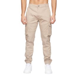 CrossHatch - "Frentons" Cargo-Hose f&uuml;r Herren (Steinfarben)