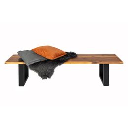 Sitzbank ESRA / 200 cm / U-Gestell Schwarz