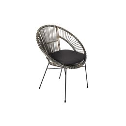 Rattanstuhl GENUA / Anthrazit