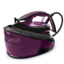 Tefal Express Vision SV8152E0 Dampfb&uuml;geleisen, schwarz/purpur
