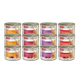 animonda Carny Adult Mixpaket Mix 1 Katzen-Nassfutter getreidefrei 12x200g