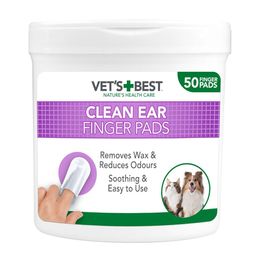 Vet's Best Ohrenpflege Fingerpads 50 St&uuml;ck