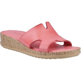 Hush Puppies Eloise Leder Damen Korallen Sandalen