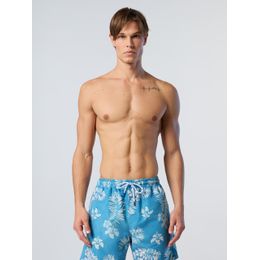 North Sails Badeshorts Bedrucktes Pfirsichleder